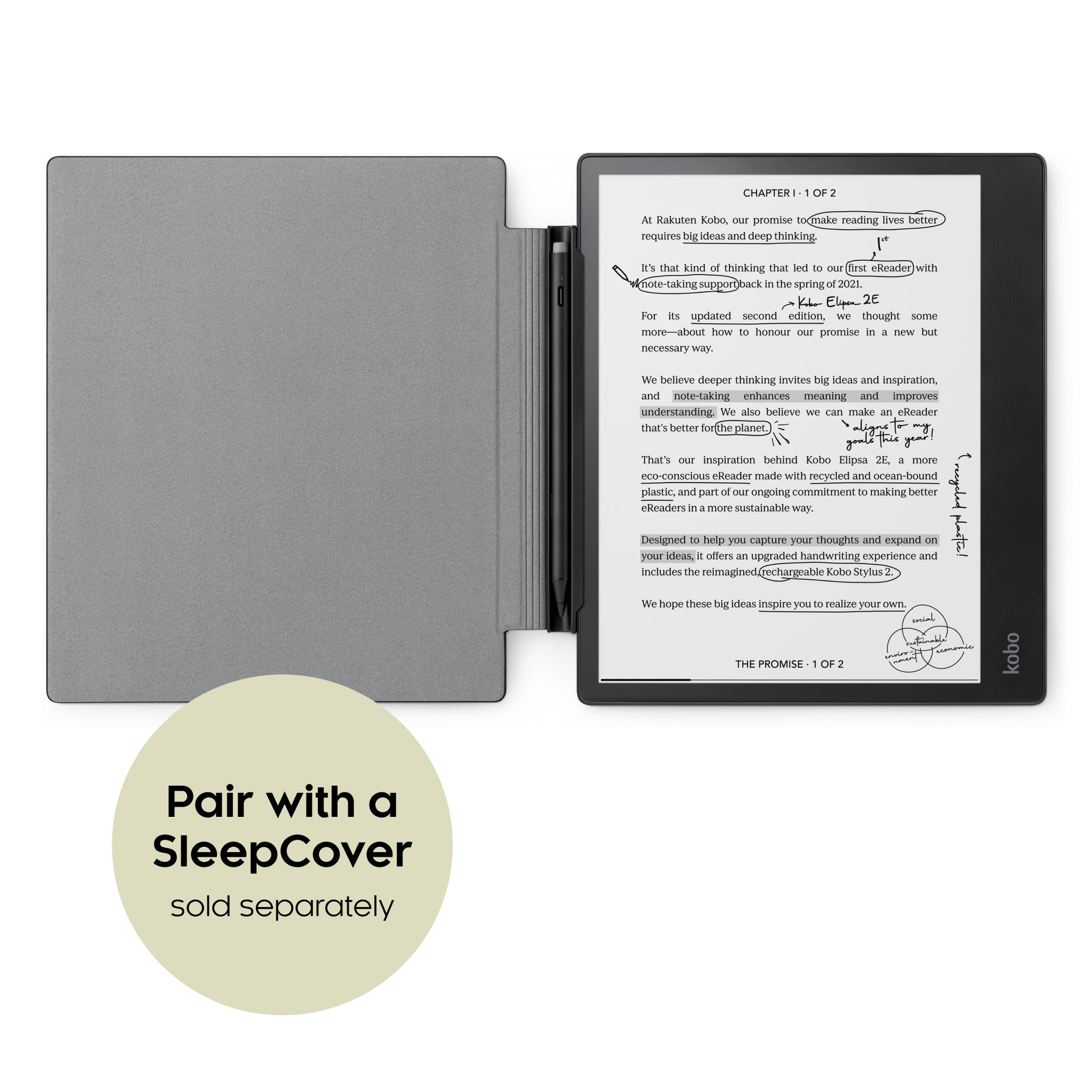 Kobo Elipsa 2E | Rakuten Kobo eReader Store New Zealand