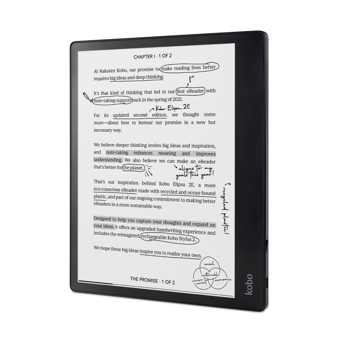 Kobo Elipsa 2E | Rakuten Kobo eReader Store New Zealand